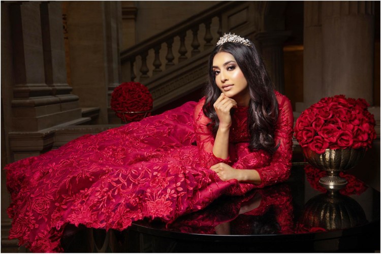 Photoshoot: Beauty in Red – Bridal Hair & Makeup Artist: Sofia Shakir