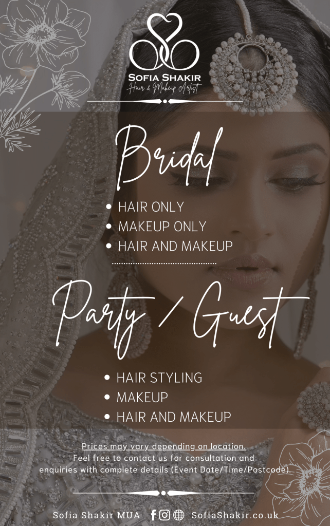 Hair and Makeup – Bridal Hair & Makeup Artist: Sofia Shakir