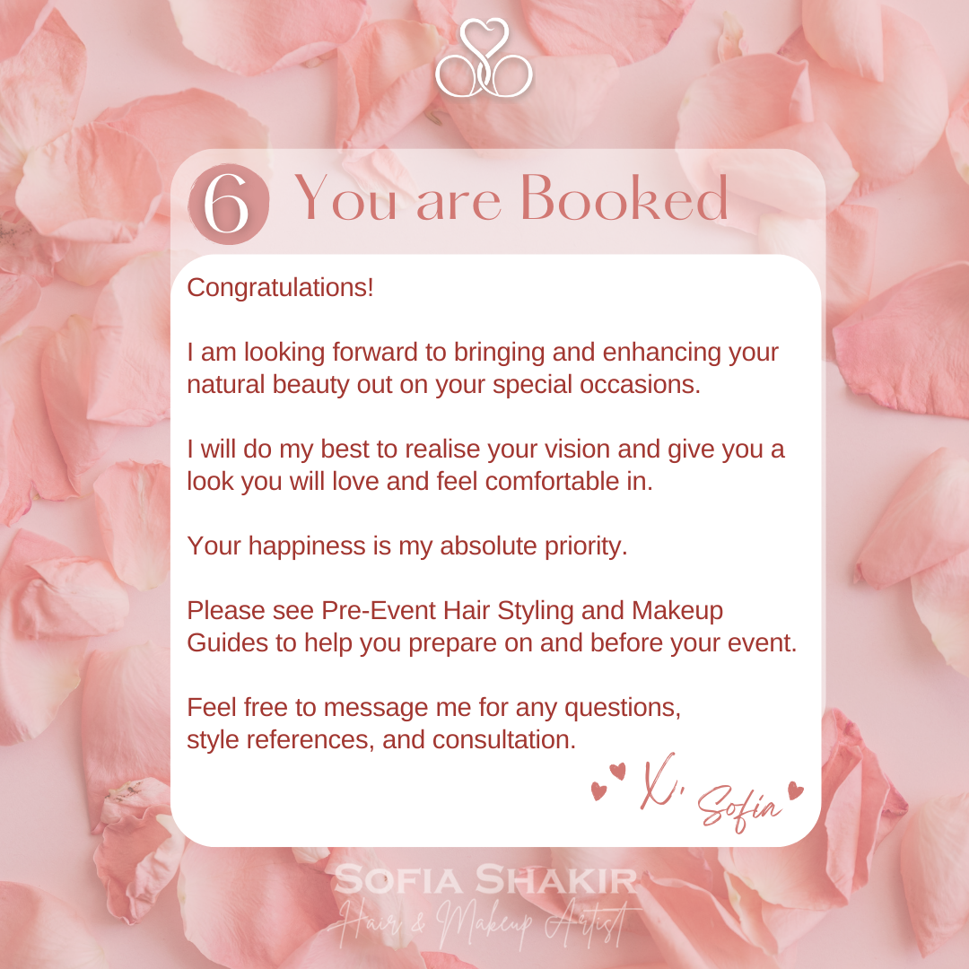 Book Now – Bridal Hair & Makeup Artist: Sofia Shakir